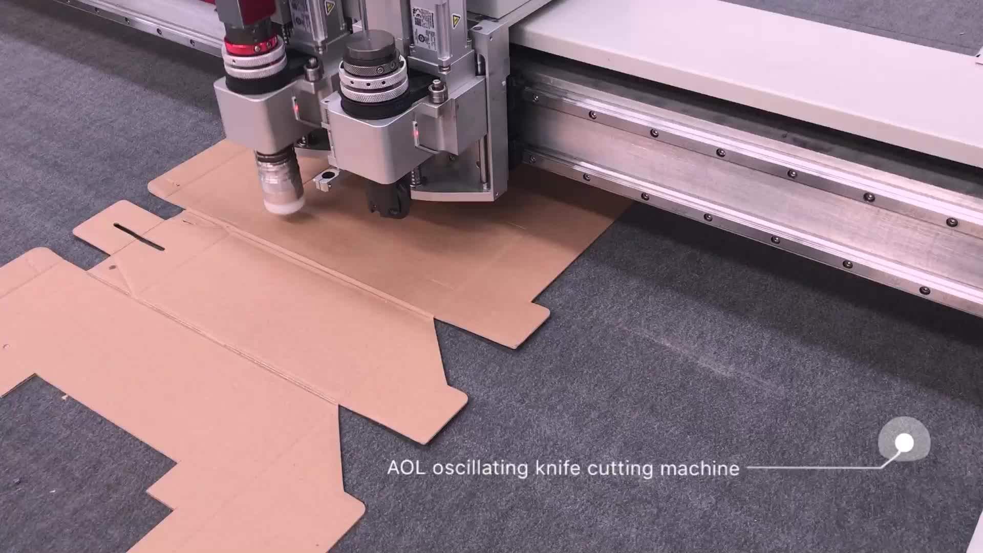 Thermomix China Cnc Corrugated Cardboard Box Cutting Machine For ...