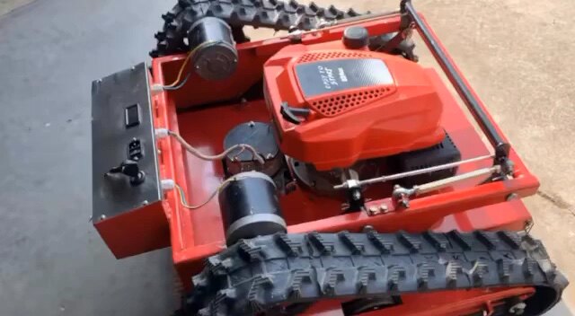 Viral Videos & Demos On Orchard lawn mower,Mower chassis with rubber ...