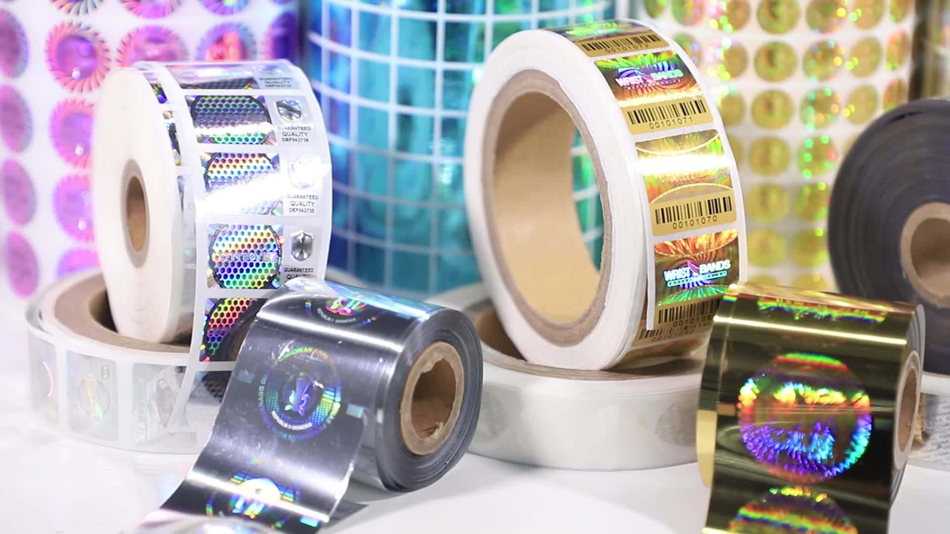 Factory Manufacturer Customized 3d Barcode Hologram Label Sticker ...