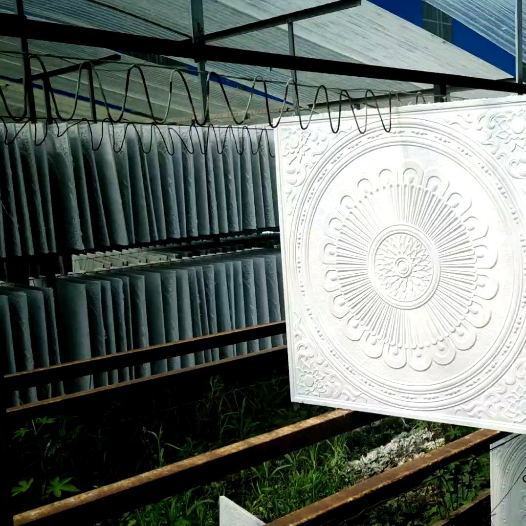 Decorative Materials False Ceiling Grg Tiles 2*2 Square Gypsum Board ...