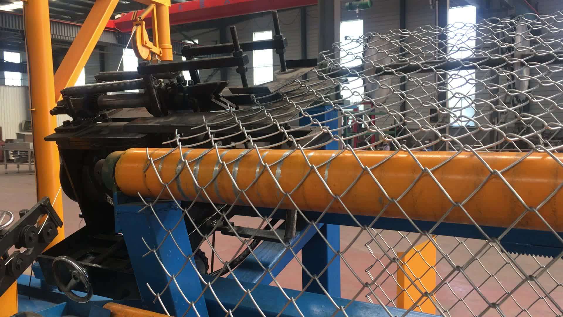 Manual Operated Chain Link Fence Machine Making - Buy Manual Operated ...