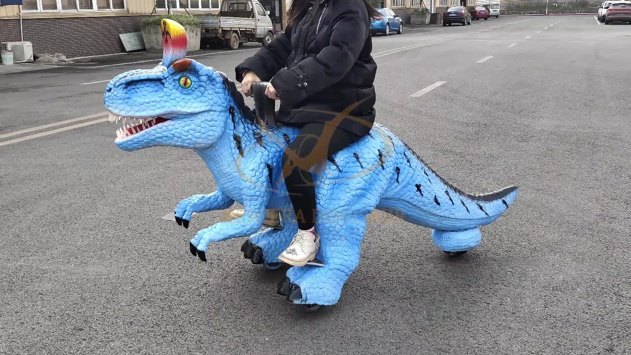 Dinosaur World Amusement Park Dinosaur Ride On Car For Kids - Buy ...