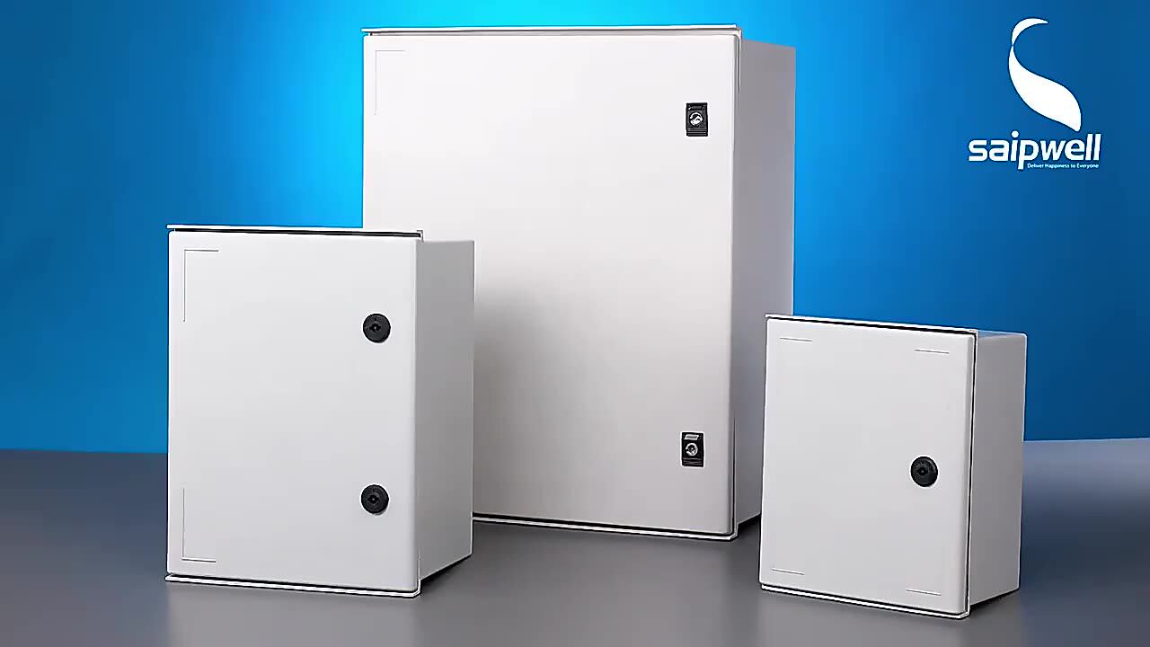 Saipwell Ip66 Fiberglass Smc Enclosure- Outdoor Waterproof Electrical ...