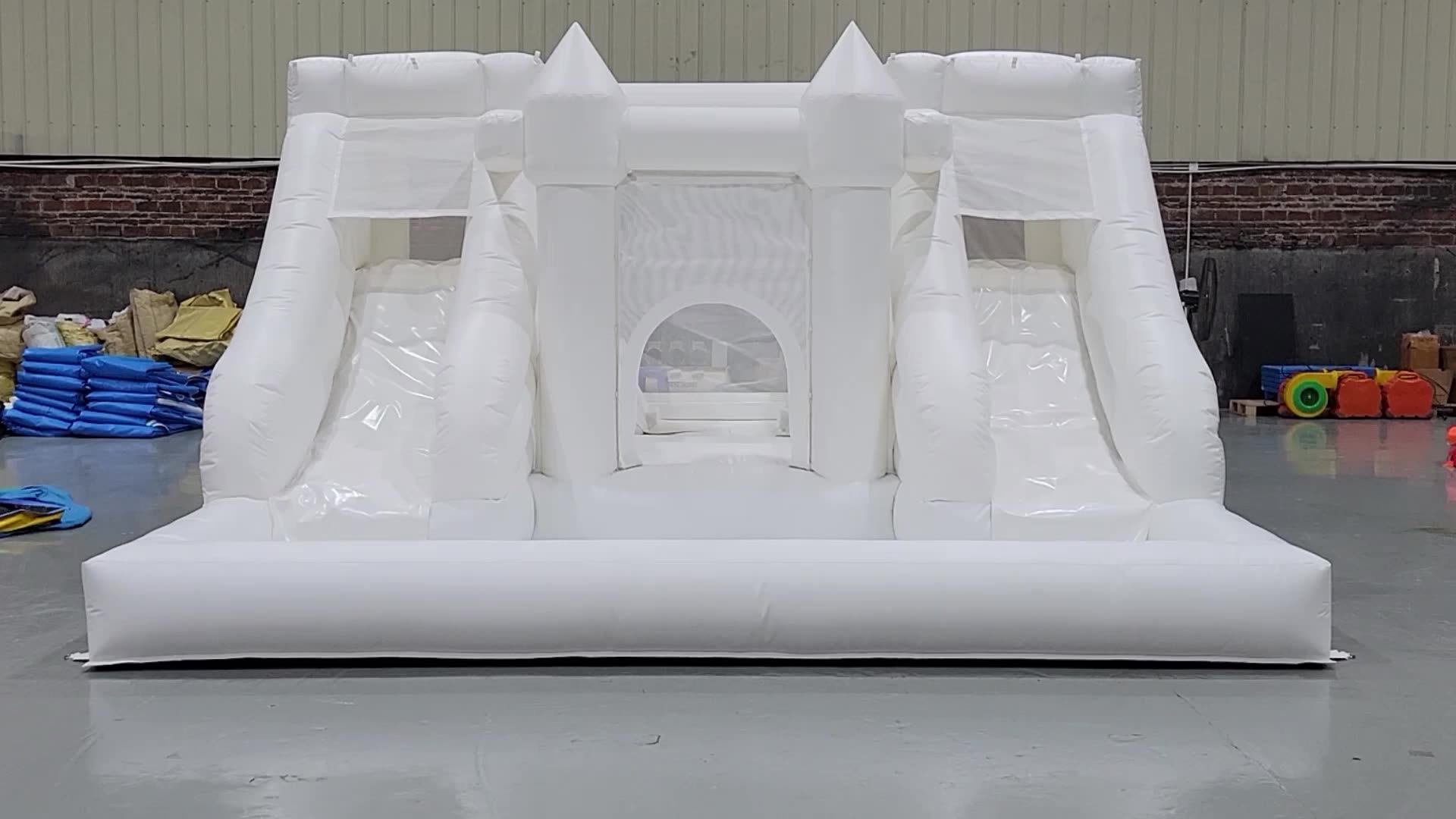 New Bouncy Castle Combo Kids Bouncer Inflatable Bounce Double Slide ...