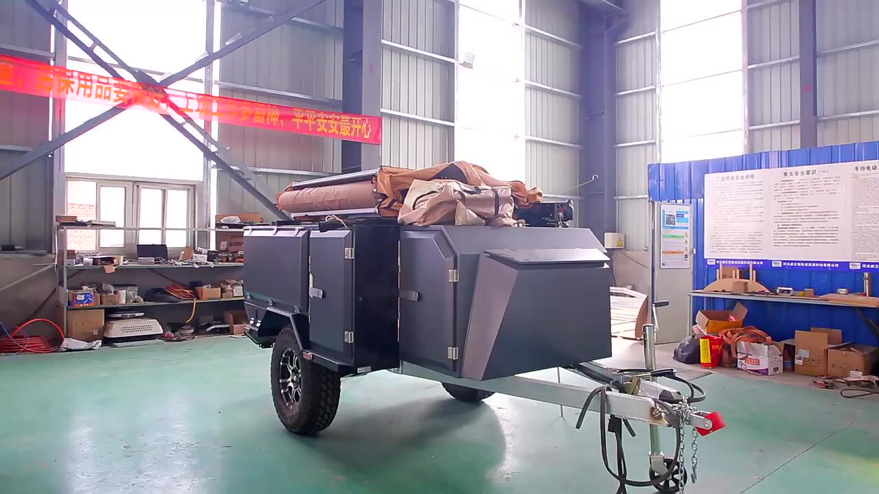 Mini Lightweight Camper Camping Trailer Use Pop Up Camper Trailers ...