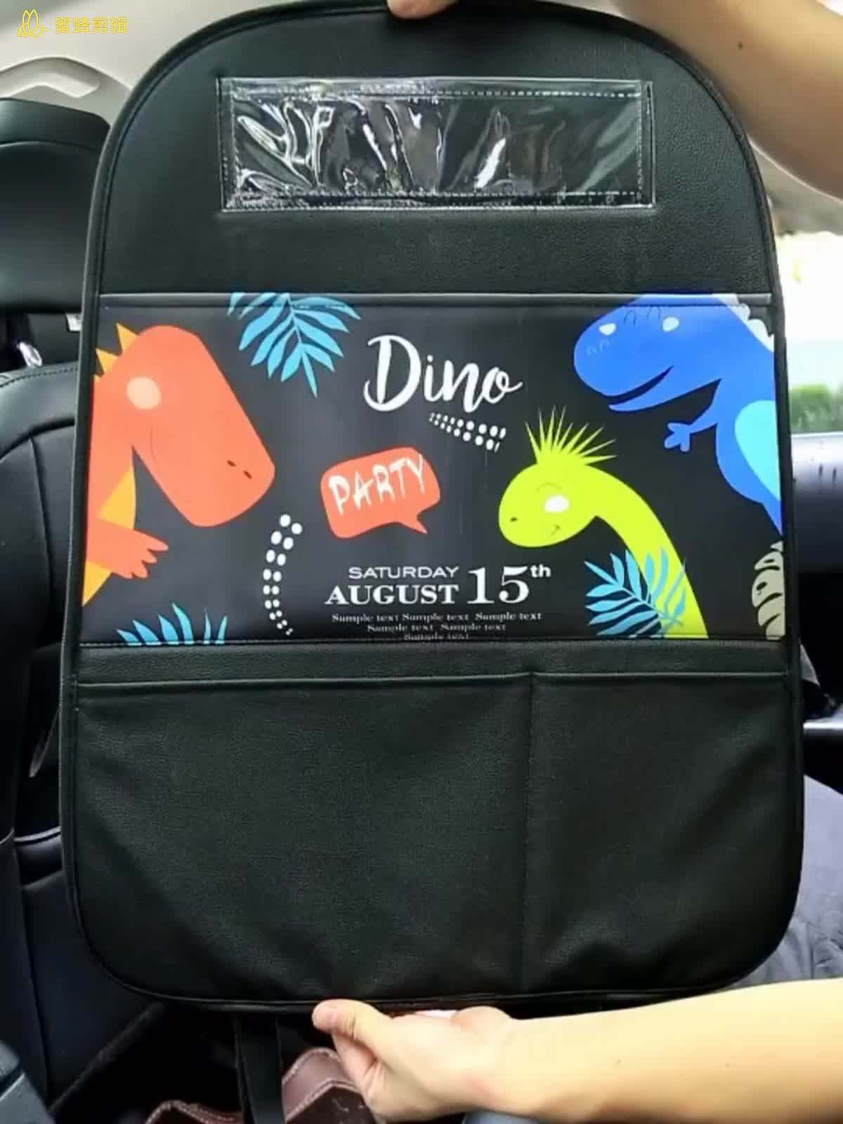 Car Seat Organizer Storage Front Backseat Kids Car Travel Tray Hanging ...