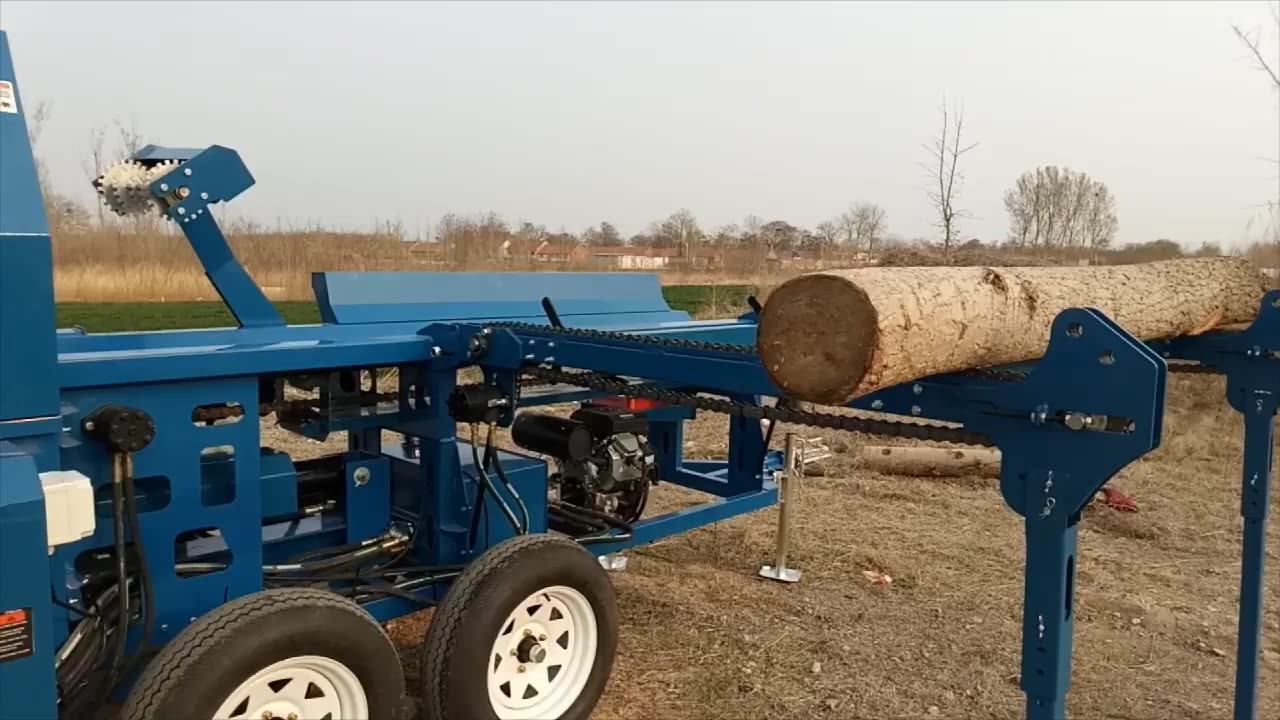 Bossworth Super Firewood Processor Wood Chipper Wood Splitter 30 T Log ...