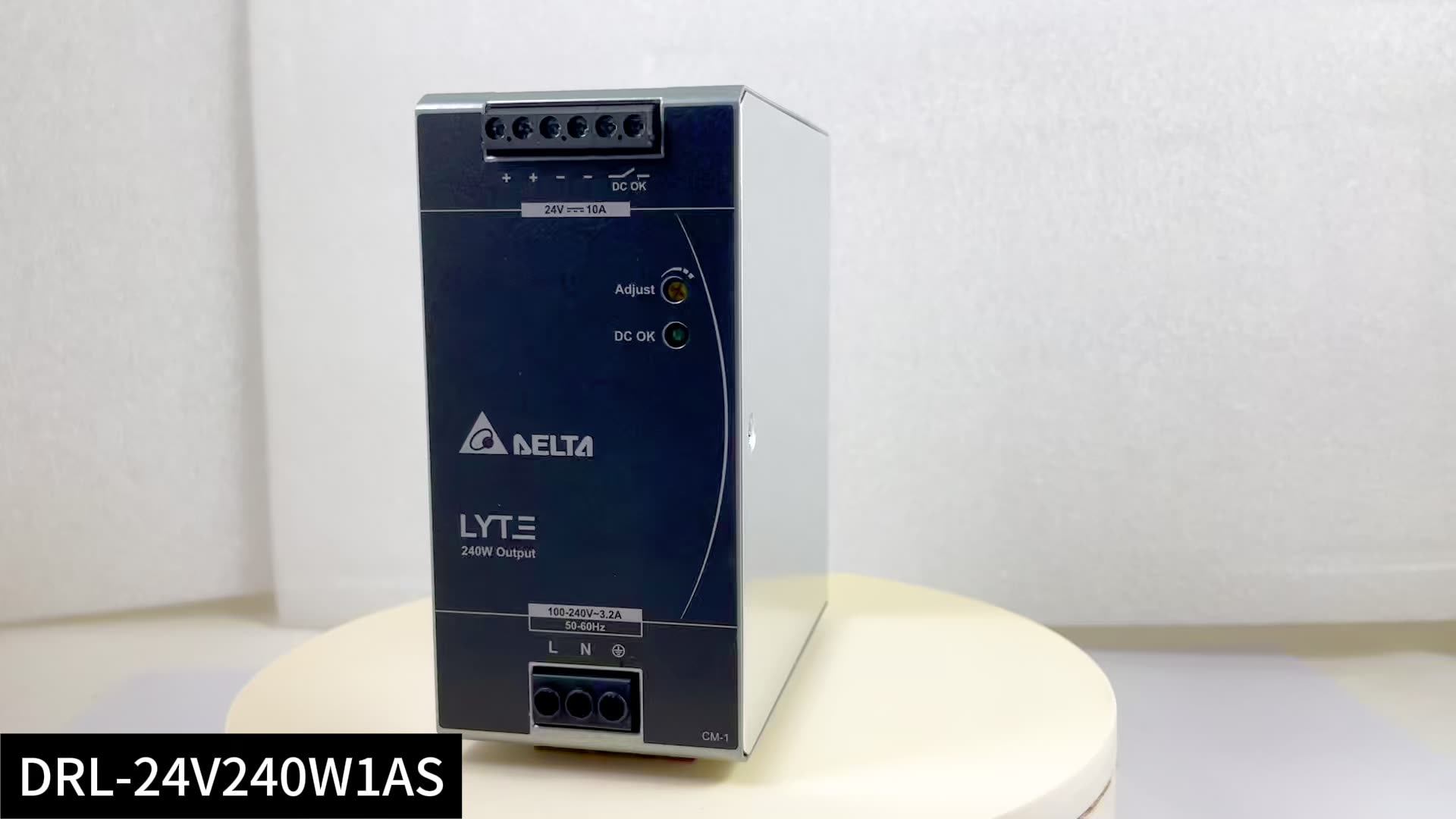 Delta Rail Switch Power Supply Drl-24v240w1as Original 24v10a240w Dc ...