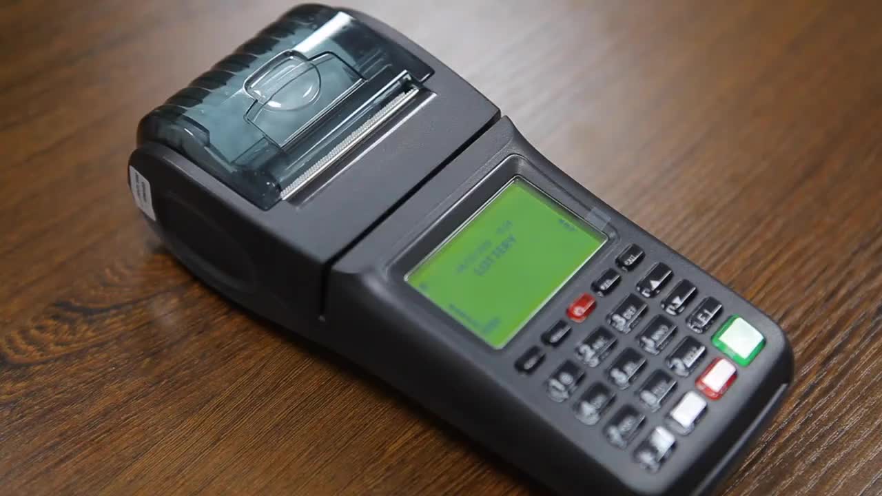 Sim Card Pos Parking Bus Ticketing Wifi Gprs Sms Thermal Printer ...