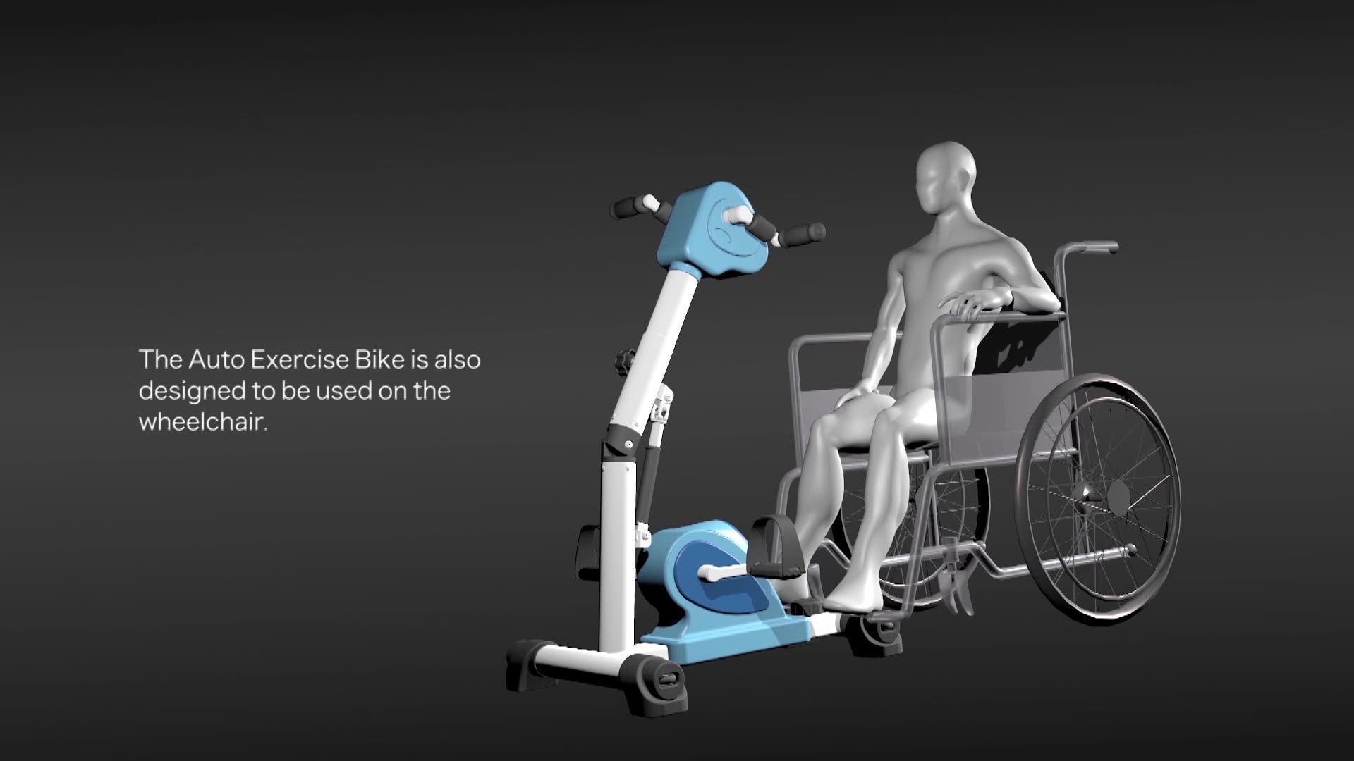 Hot Electric Bike Stroke Rehabilitation Equipment Handicapped Pedal ...