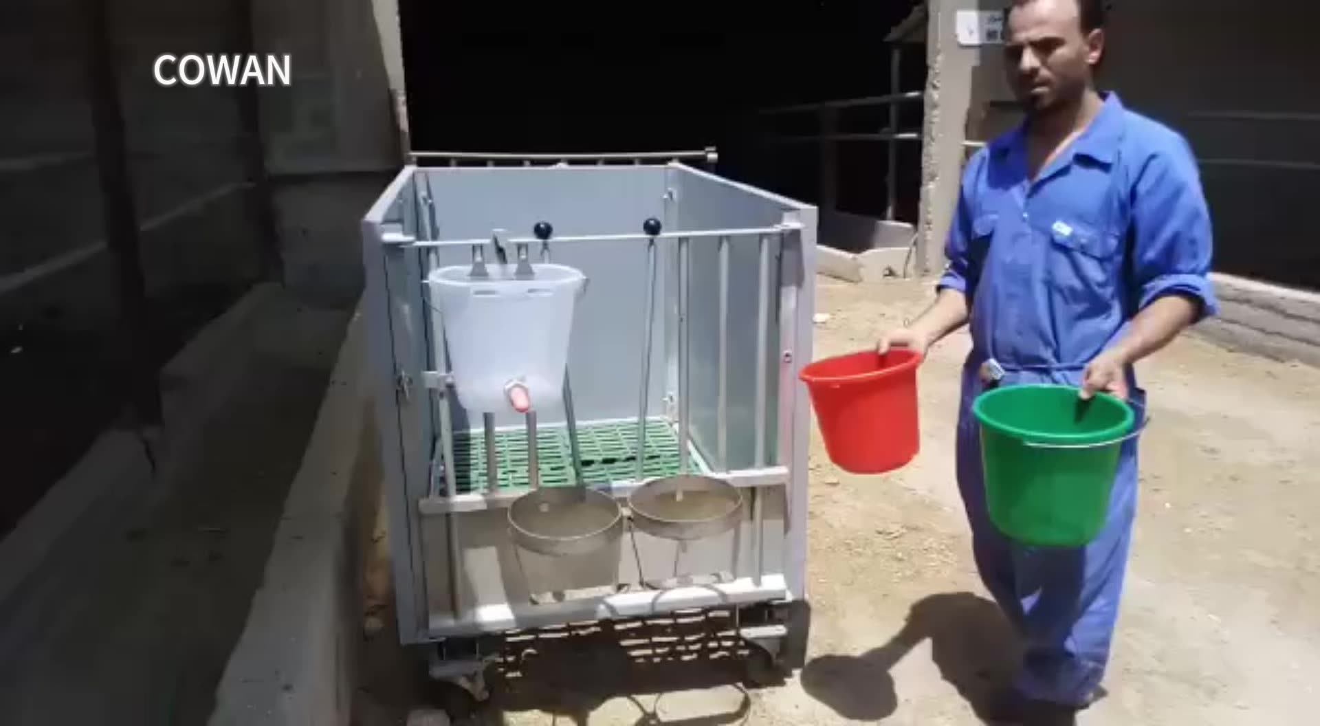 Livestock Equipment Cattle Box Calf Hutch Calf House Cage - Buy Calf ...