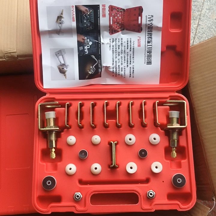 Universal A/c Leak Testing Detector Tool / Flush Fitting Adapter Kit ...