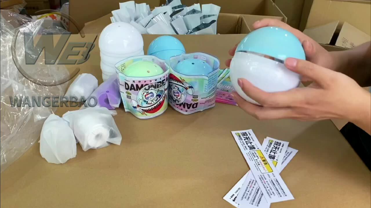 Wangerbao Source Factory Twisted Capsule Egg Toy For Gashapon Vending Machine Gacha Capsule ...