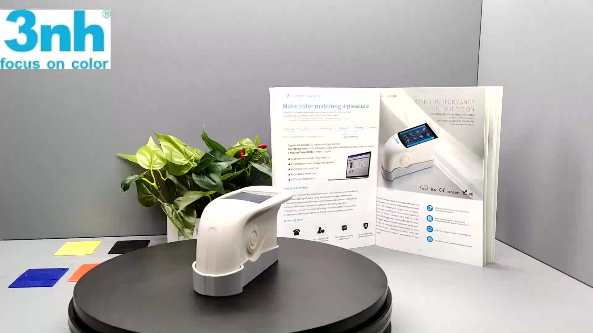 Ys3060 Xrite Ci64-espectrofotómetro Portátil De Rejilla Uv Para Pintura ...