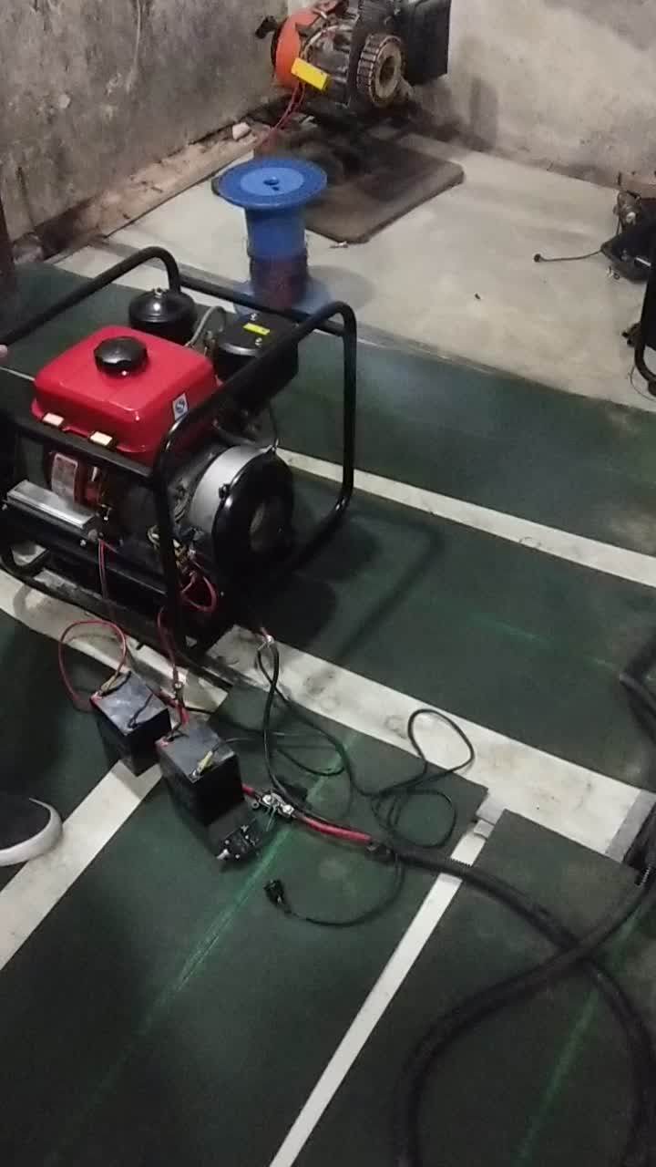 10kw/48v Diesel Air-cooled Dc Charging Generator - Buy 12v Dc Generator ...