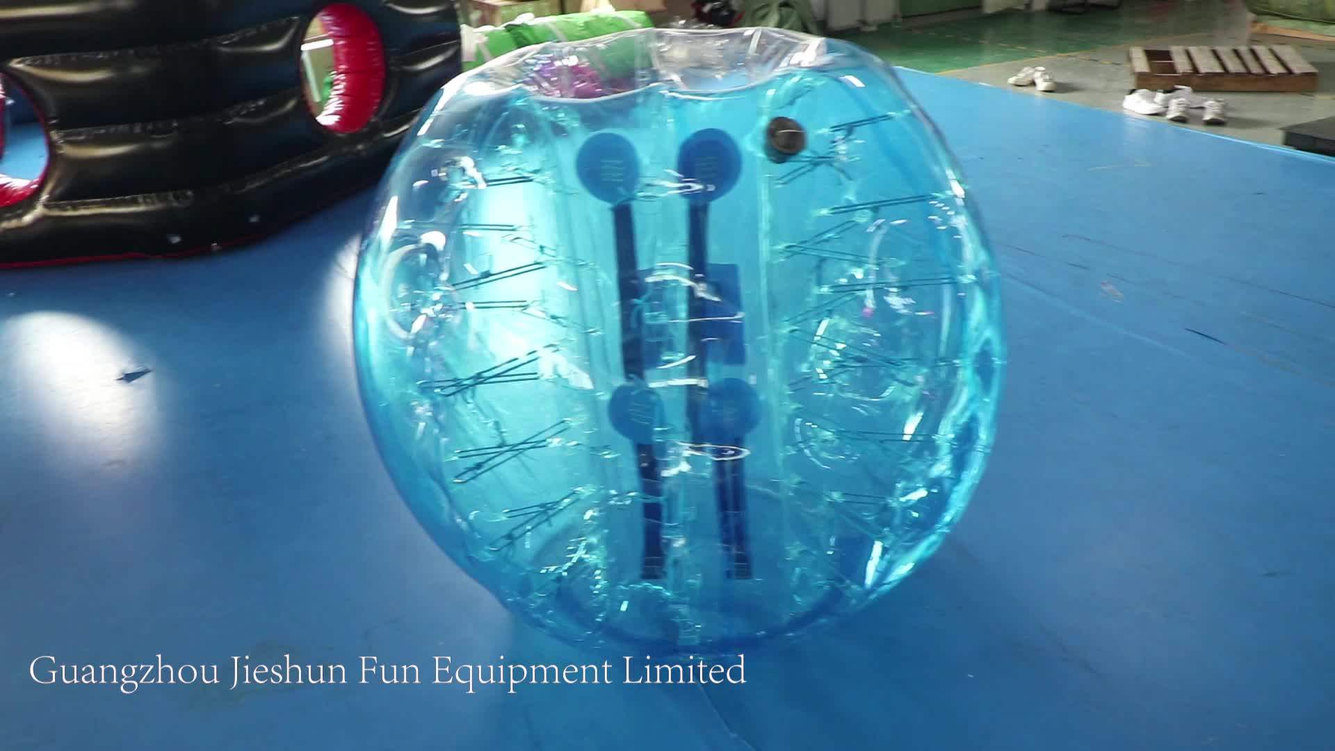 First Class Material Tpu Inflatable Bumper Ball Half Color Inflatable ...