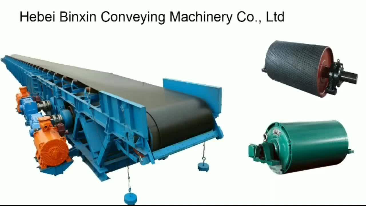 Cema 600mm Conveyor Head Pulley For Coal Mining Belt Conveyor System ...