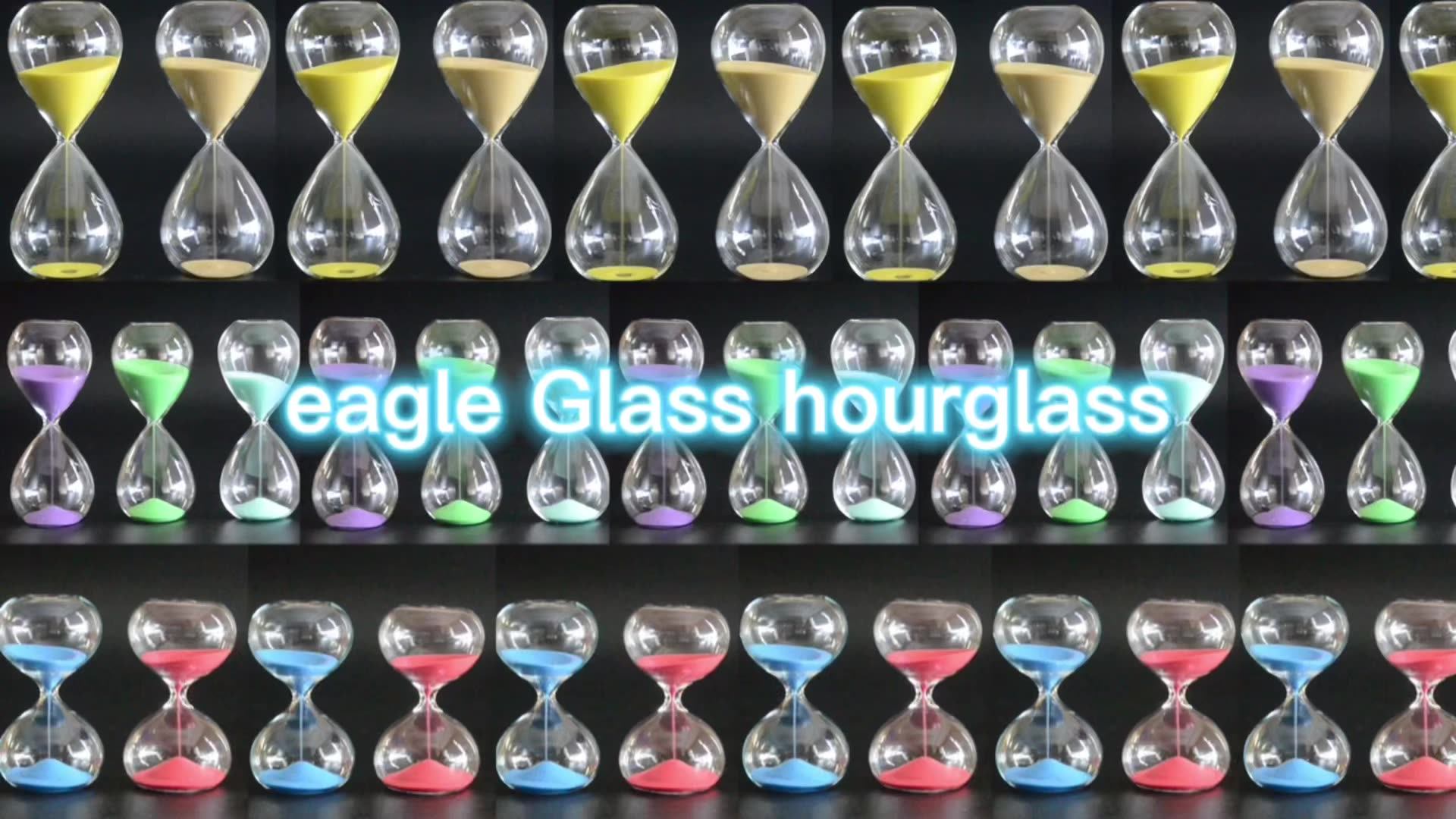 Decorative Desktop 1 2 3 5 15 30 60 Minute Magnetic Hourglass Sand ...