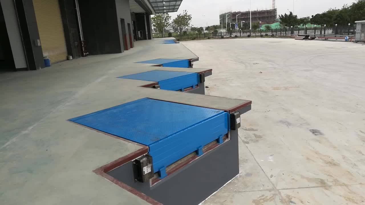 8000kg Hydraulic Dock Ramp Electric Loading Dock Leveler - Buy Dock ...