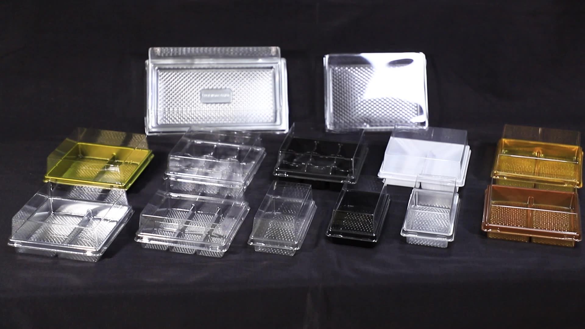 Pet Pp Ps Pvc Blister Plastic Packaging Box Food Container Tray Cake ...