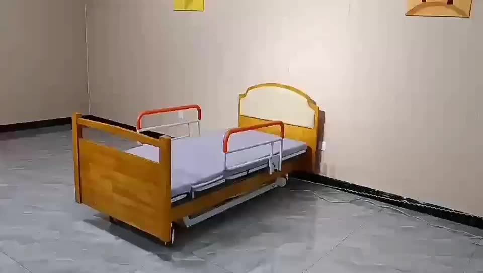 Multifunction Nursing Electric Medical Rotating Bed Elderly Care Senior ...