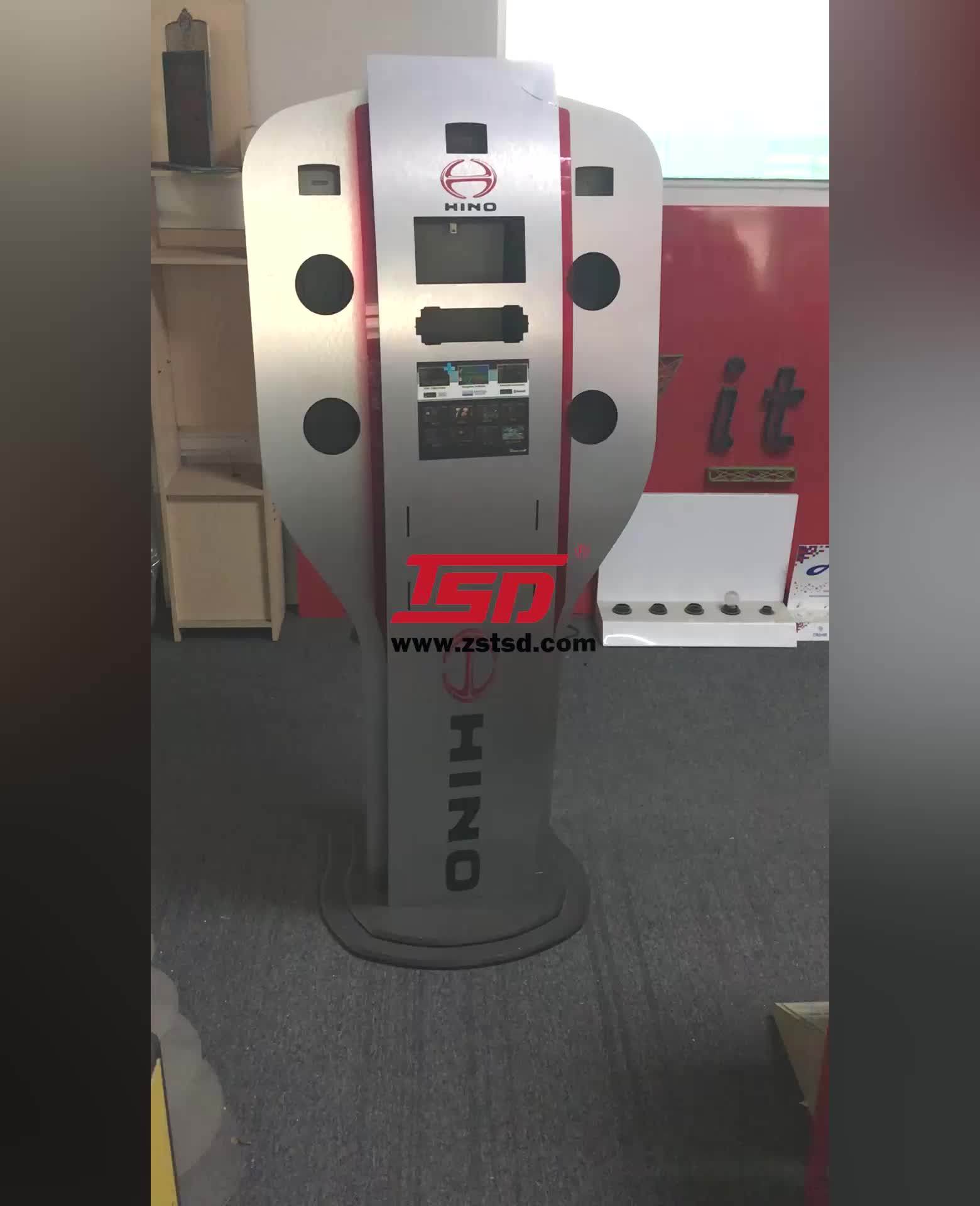 Floor Standing Wood Gps Display Stand/car Audio Display Rack/point Of ...