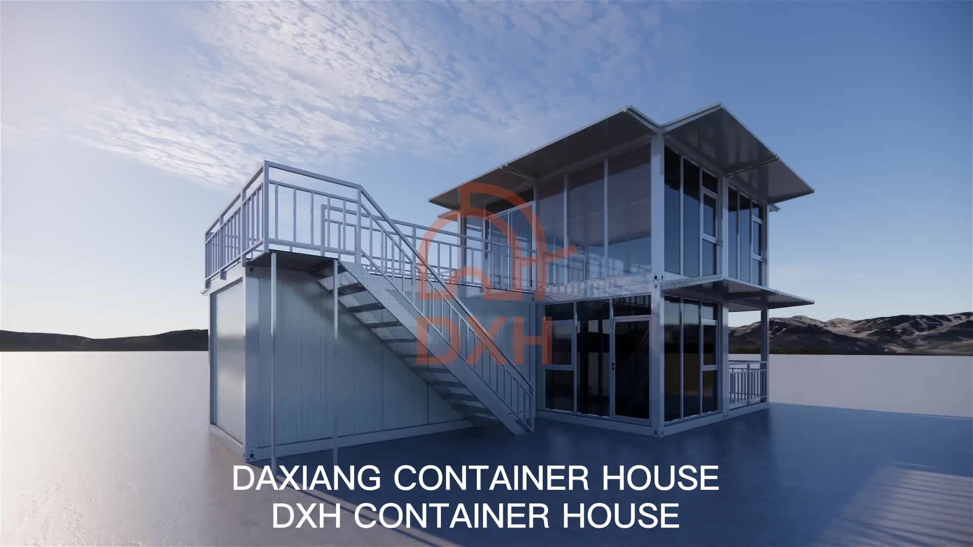 Factory 50 100 Sqm Modular Container Prefab House Studio Homes ...