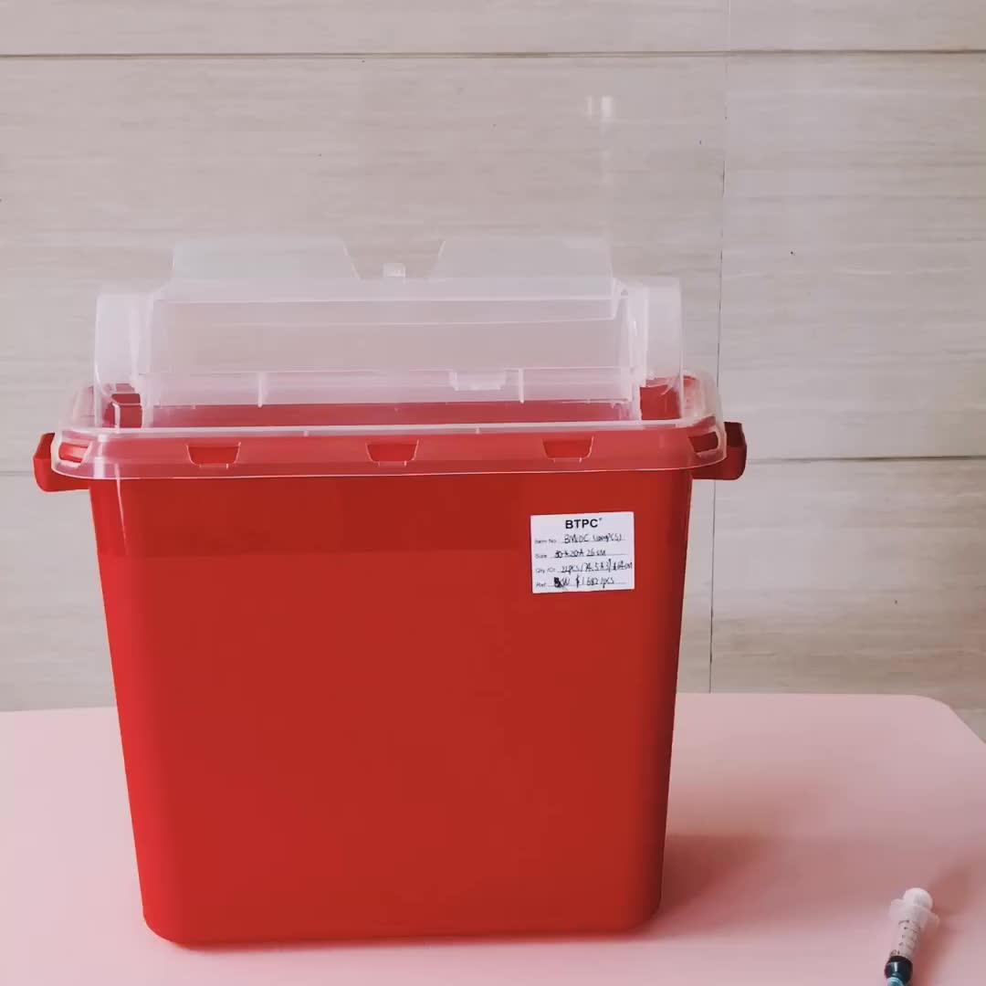 Hot Sale Plastic Red Locking Cabinet Disposal Sharp Container - Buy ...