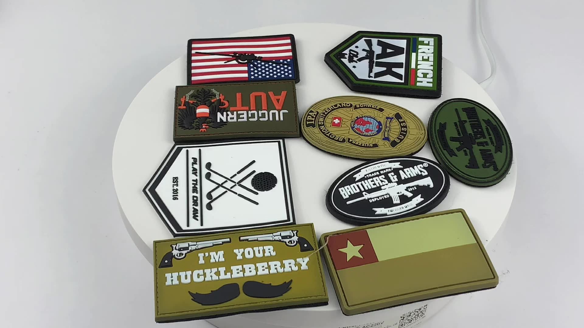 Custom Pvc Badge/custom Silicone Label/clothing Pvc Rubber Patch - Buy ...