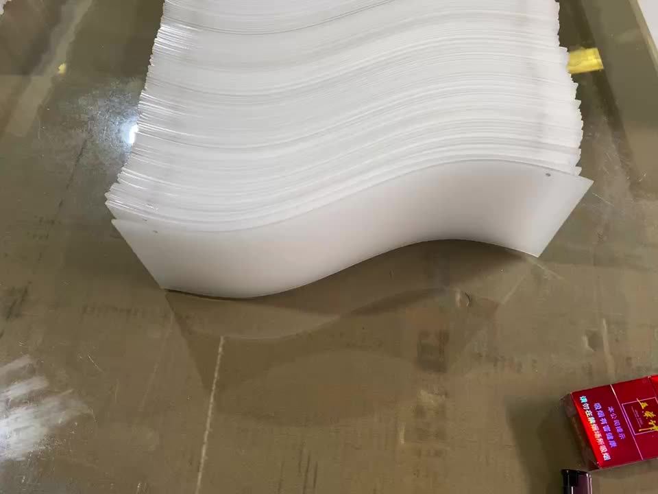 Customized Bending Curved Acrylic Panels,Laser Cutting And Engraving ...
