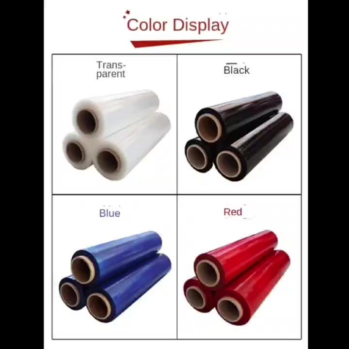 Factory Price Pallet Film Package Carton Stretch Film Moisture Proof ...