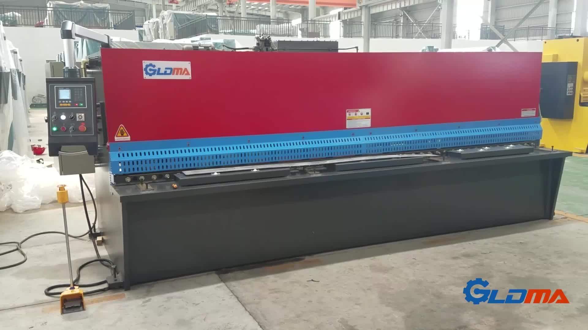 Cnc Plate Mini Hydraulic Swing Beam Shearing Machine - Buy Shearing ...