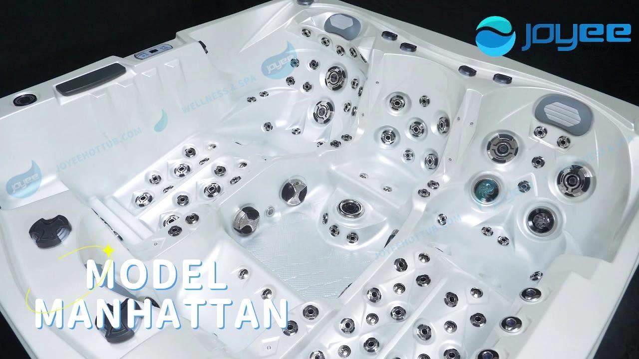 Joyee China Spa Manufacturer 4 Persons Acrylic Balboa Inground ...