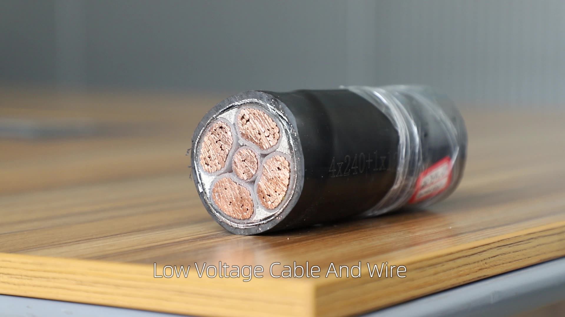 Câble Rigide Blindé U-1000 Rvfv & Vvfv / Rvfv-k & Vvfv-k 3x95 + 70 Mm2 ...