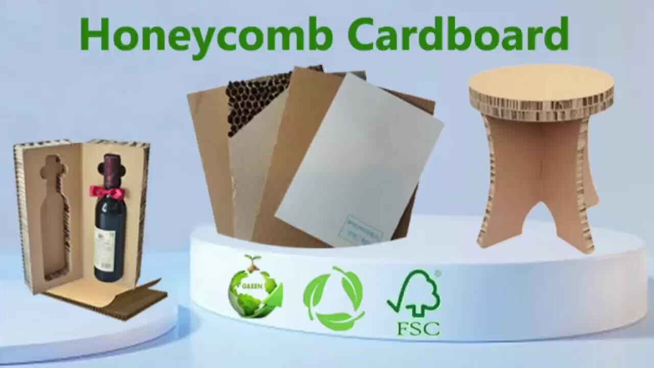 Custom 10mm Honeycomb Paper Cardboard - Buy Corrugated Honeycomb ...