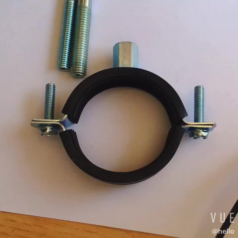 Pipe Clamp With Hanger Bolt And Plug - Buy Pipe Clamp With Hanger Bolt ...
