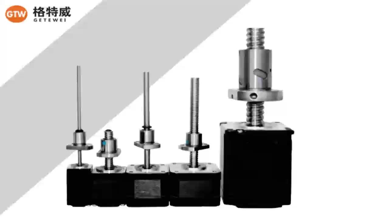 Nema 34 86hs Linear Hybrid Stepper Motor High Holding Torque With ...
