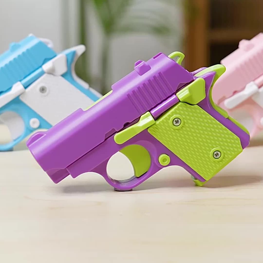 Hw Detachable Gravity Cub 1911 Toy Gun 3d Printed Blowback Machine ...