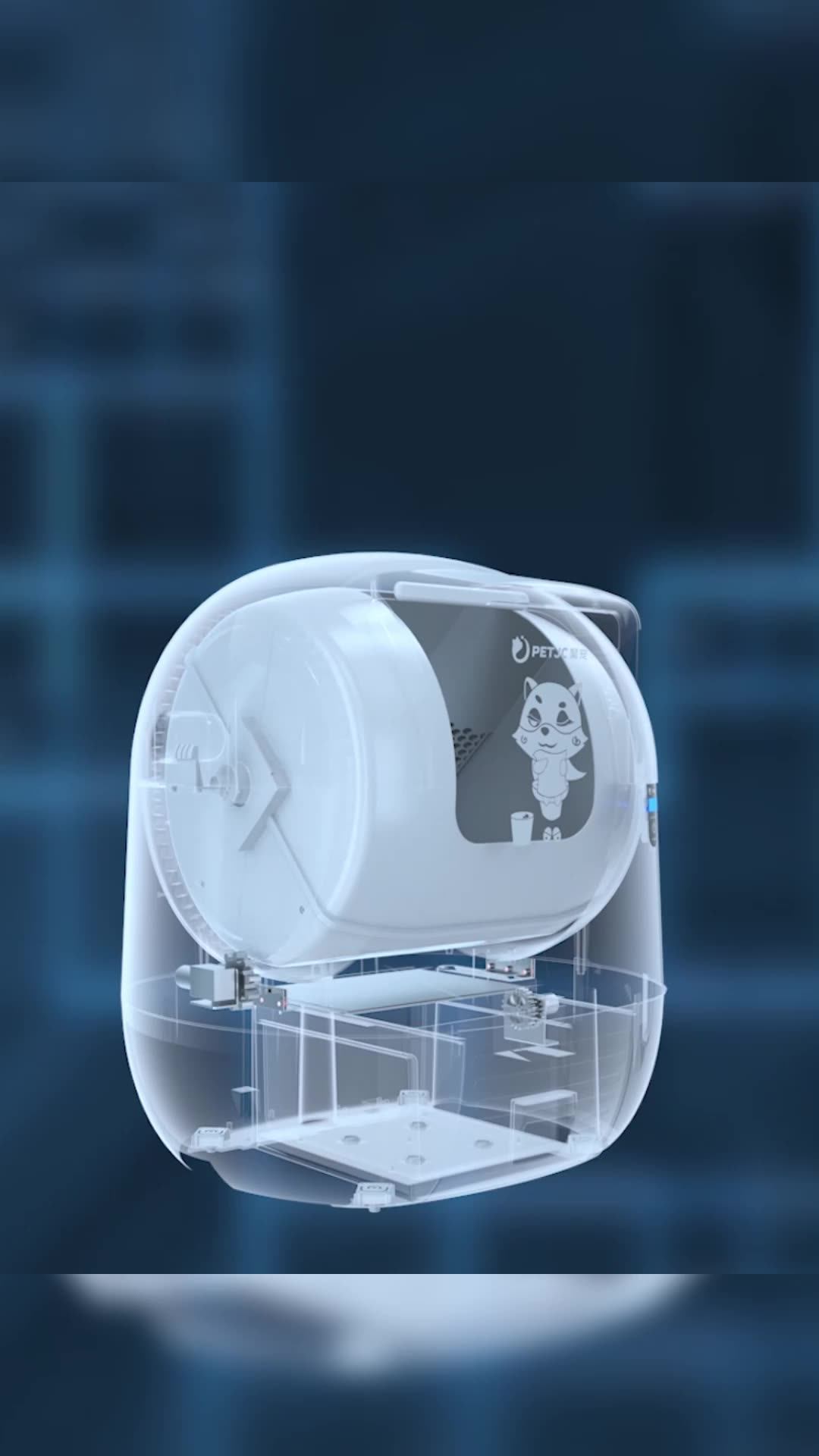 Wholesale Mobile App Control Enclosed Self-cleaning Automatic Clean Cat ...