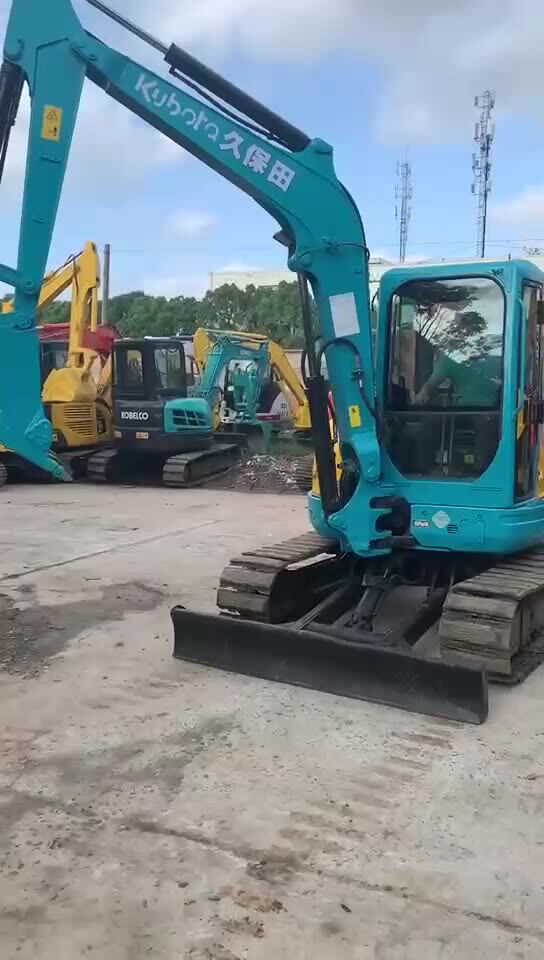 Used Kubota Official 5ton Excavator Mini Digger 5 Ton Excavator With ...