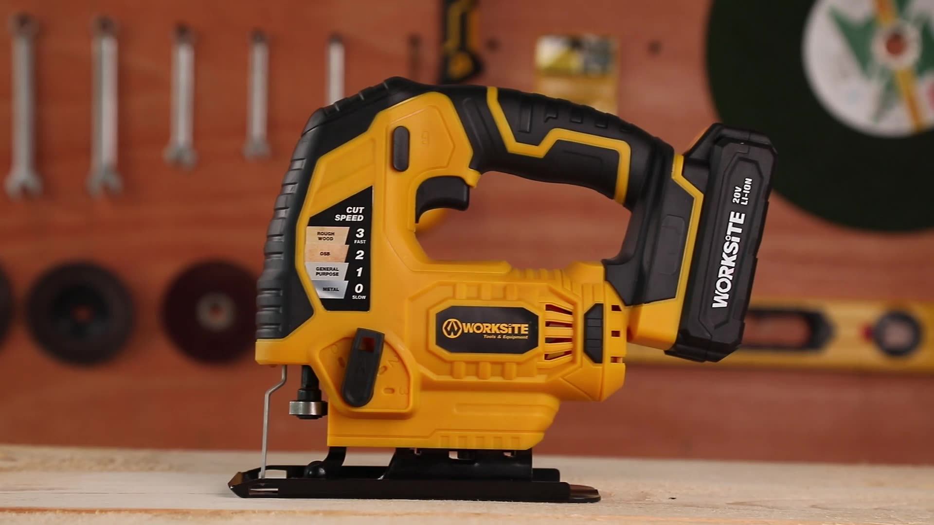 Worksite Customized 20v Cordless Jig Saw Wood Die Making Steel Metal ...