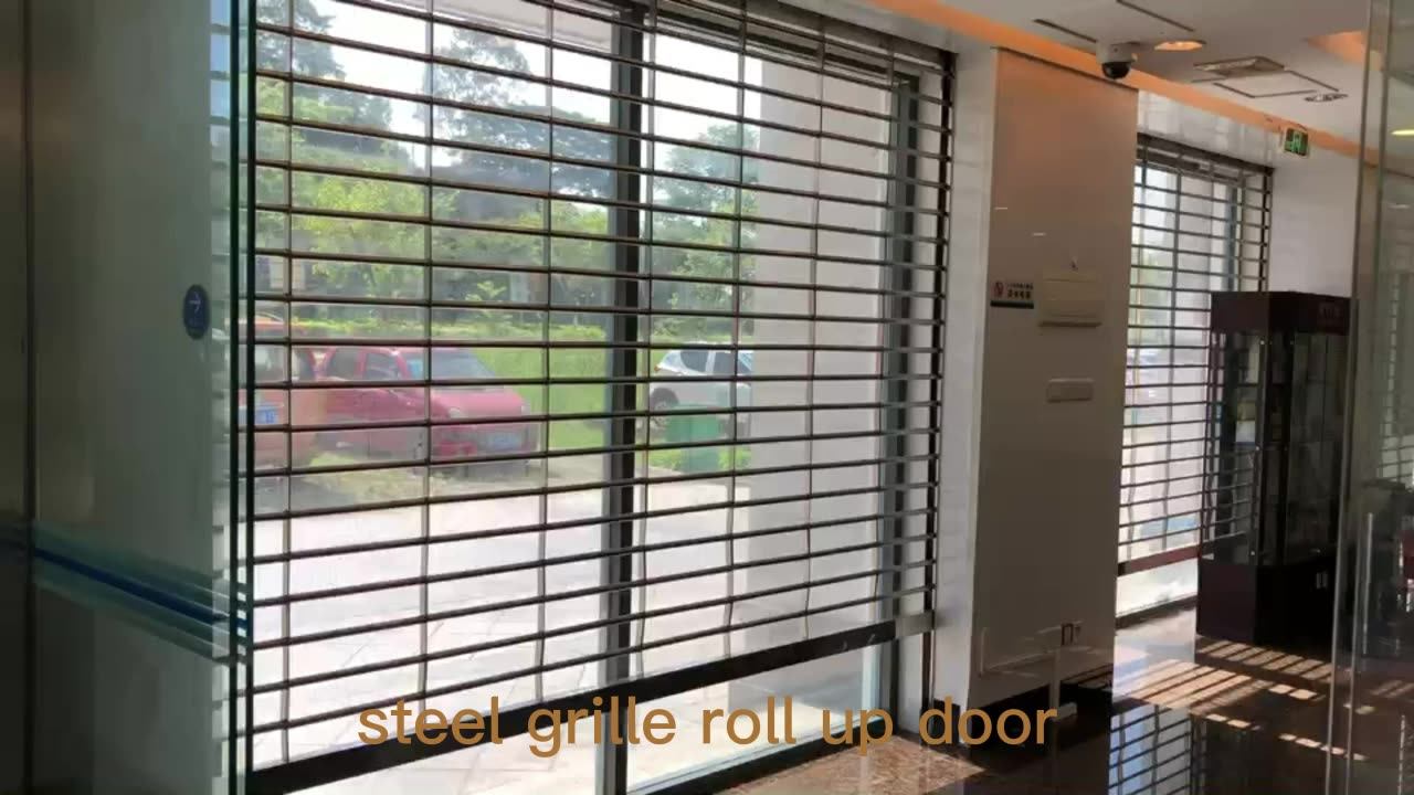 Modern Steel Grille Roller Shutter Door Security Aluminum Grill Rolling ...