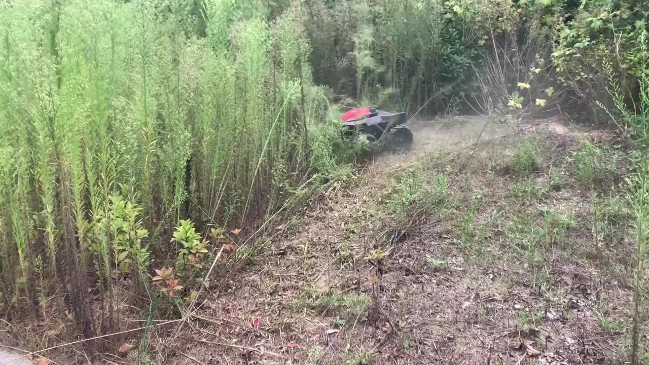 4wd Remote Control Lawn Mower Robot Rc Lawnmower 4x4 Robotic Radio ...