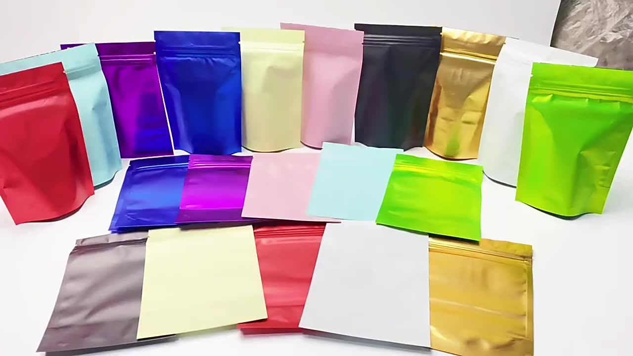 Custom Food Packaging Bag Factory Irregular Shape Deodorant Stand-up ...