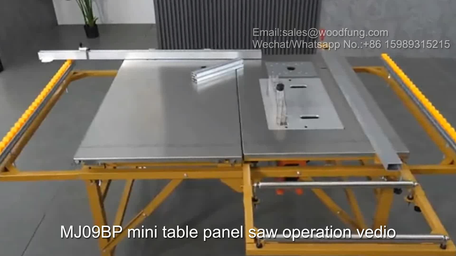 Mini Easy To Carry Folding Table Saw Machine Dust Free Woodworking ...