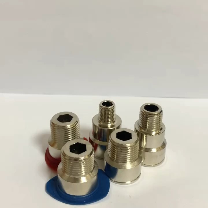 Rpl08.1252 Mold Cooling System Brass Male Pneumatic Connector Pipe ...