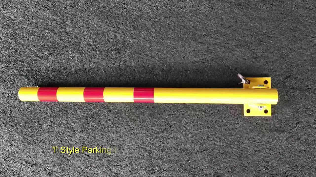Foldable Parking Pole Park Place Barrier Drop Down Security Posts Park ...