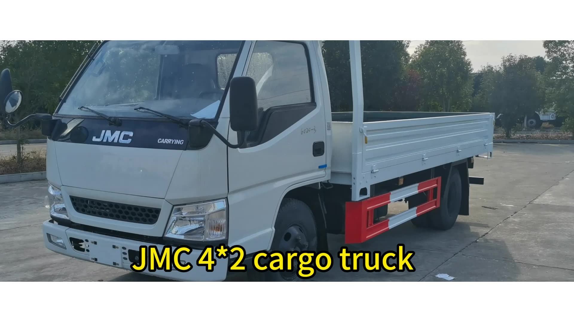 Light Cargo Truck Jmc(isuzu) 4*2 Small Goods Truck Load Capacity 5/6 ...