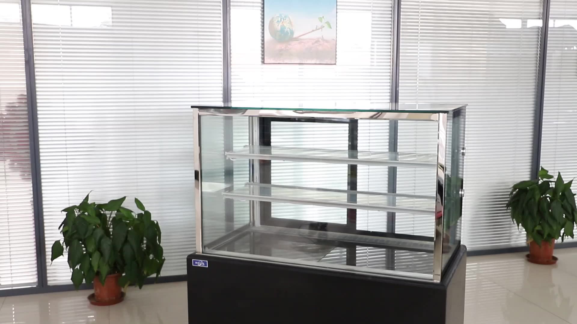 Small Size Affordable Countertop Cake Display Chiller Refrigerator ...