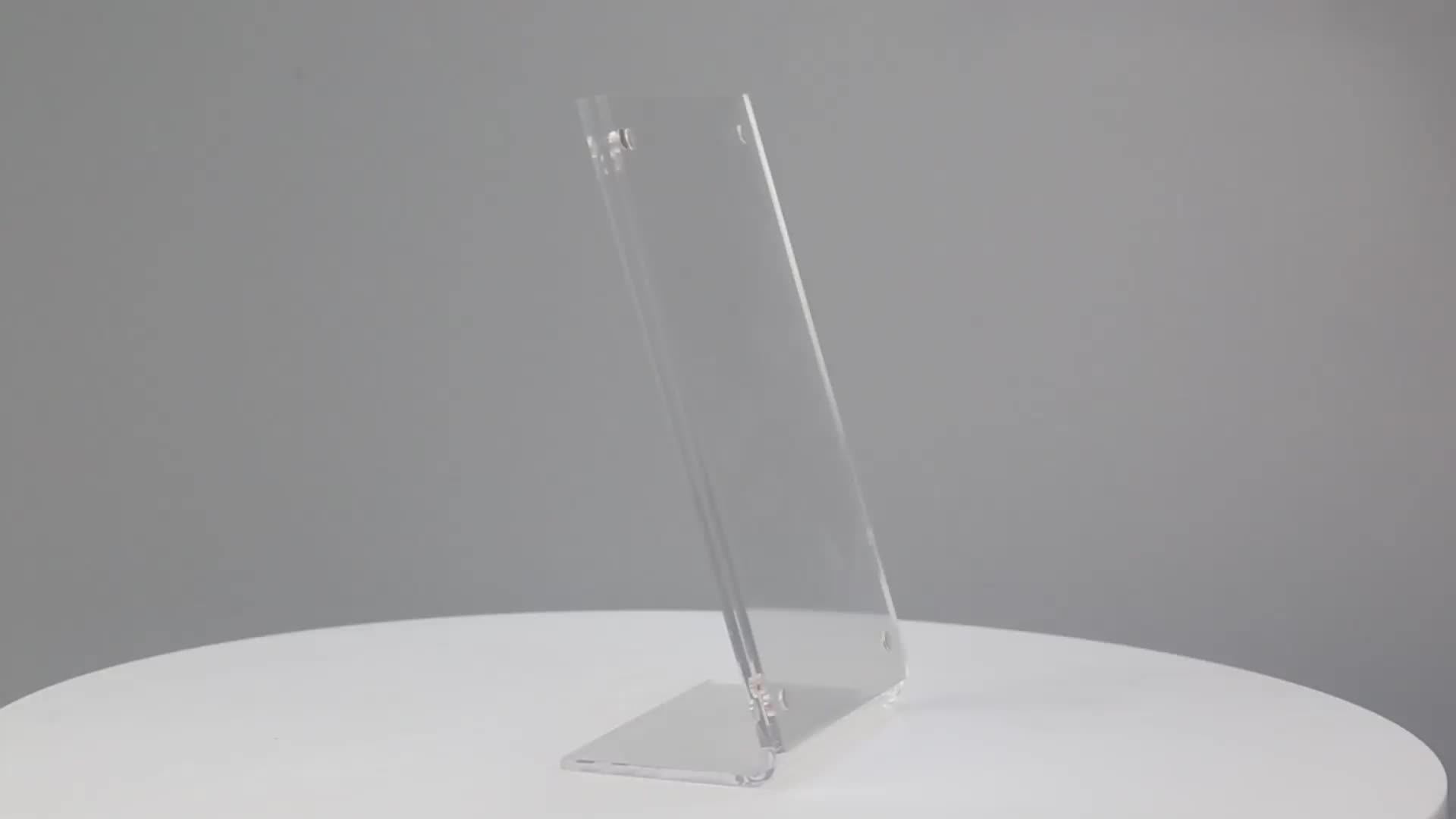 Acrylic Desktop Display Stand Can Be Used For Enterprise/conference ...